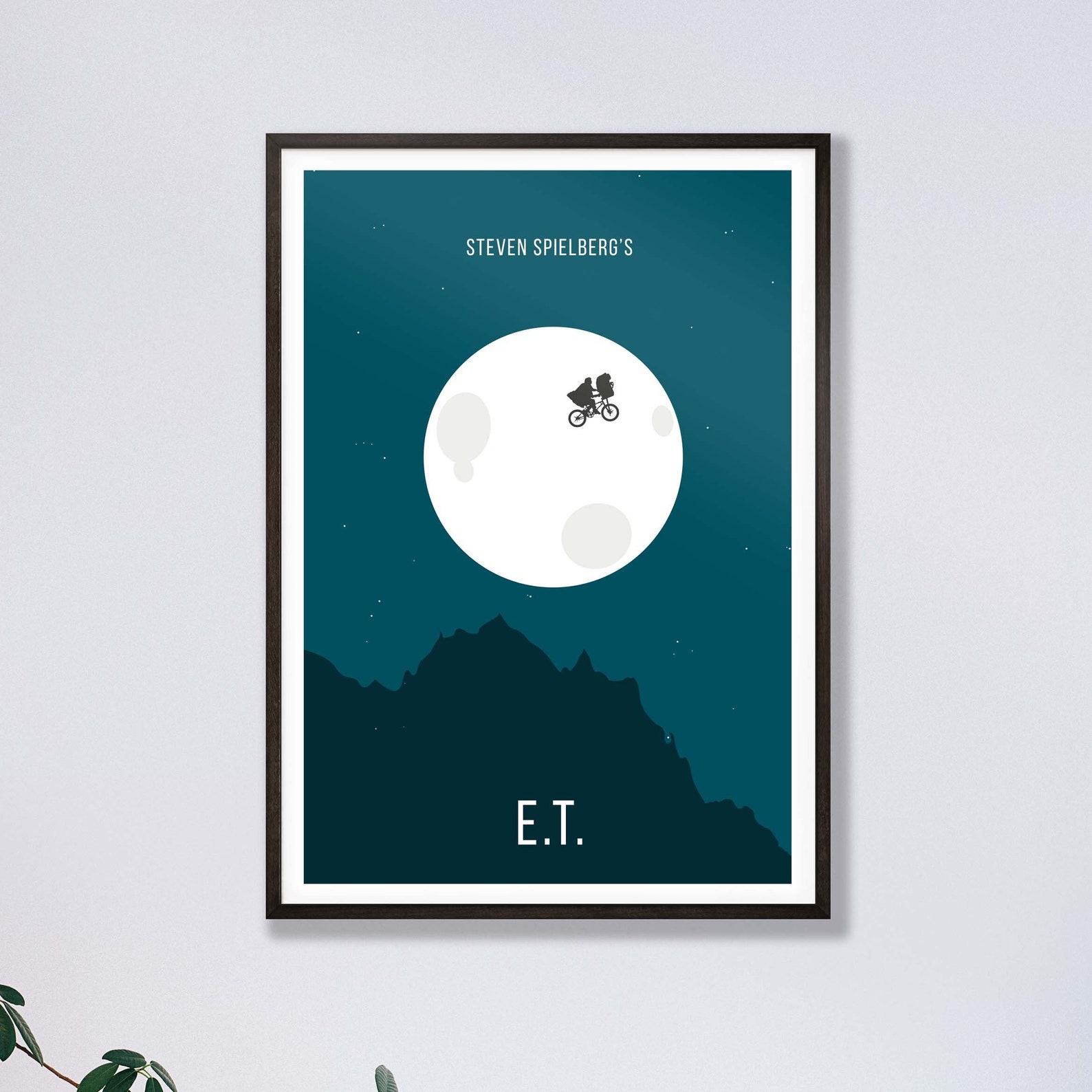 ET the Extra Terrestrial Poster E.T Poster E.T Movie Print - Etsy UK