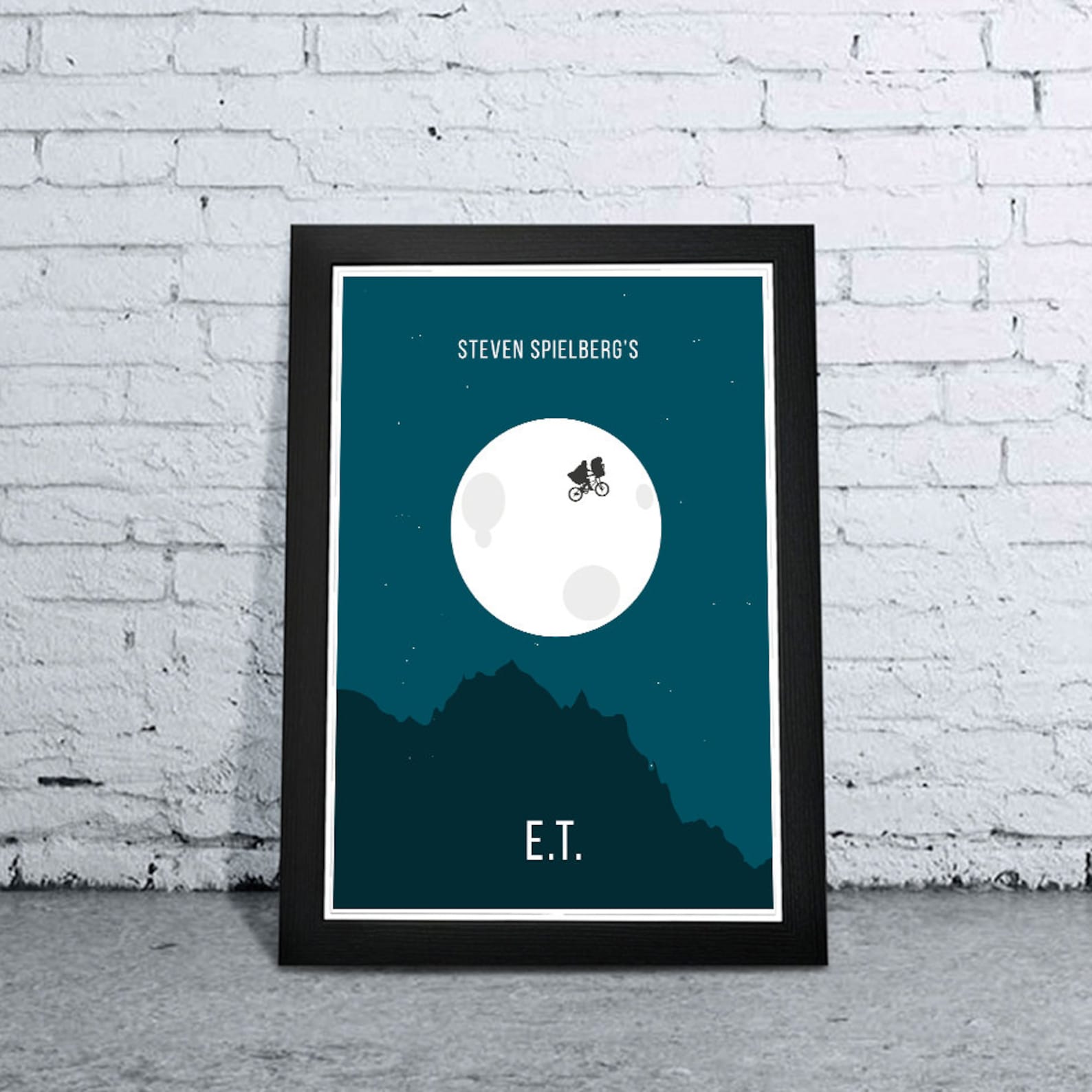 ET the Extra Terrestrial Poster E.T Poster E.T Movie Print - Etsy UK
