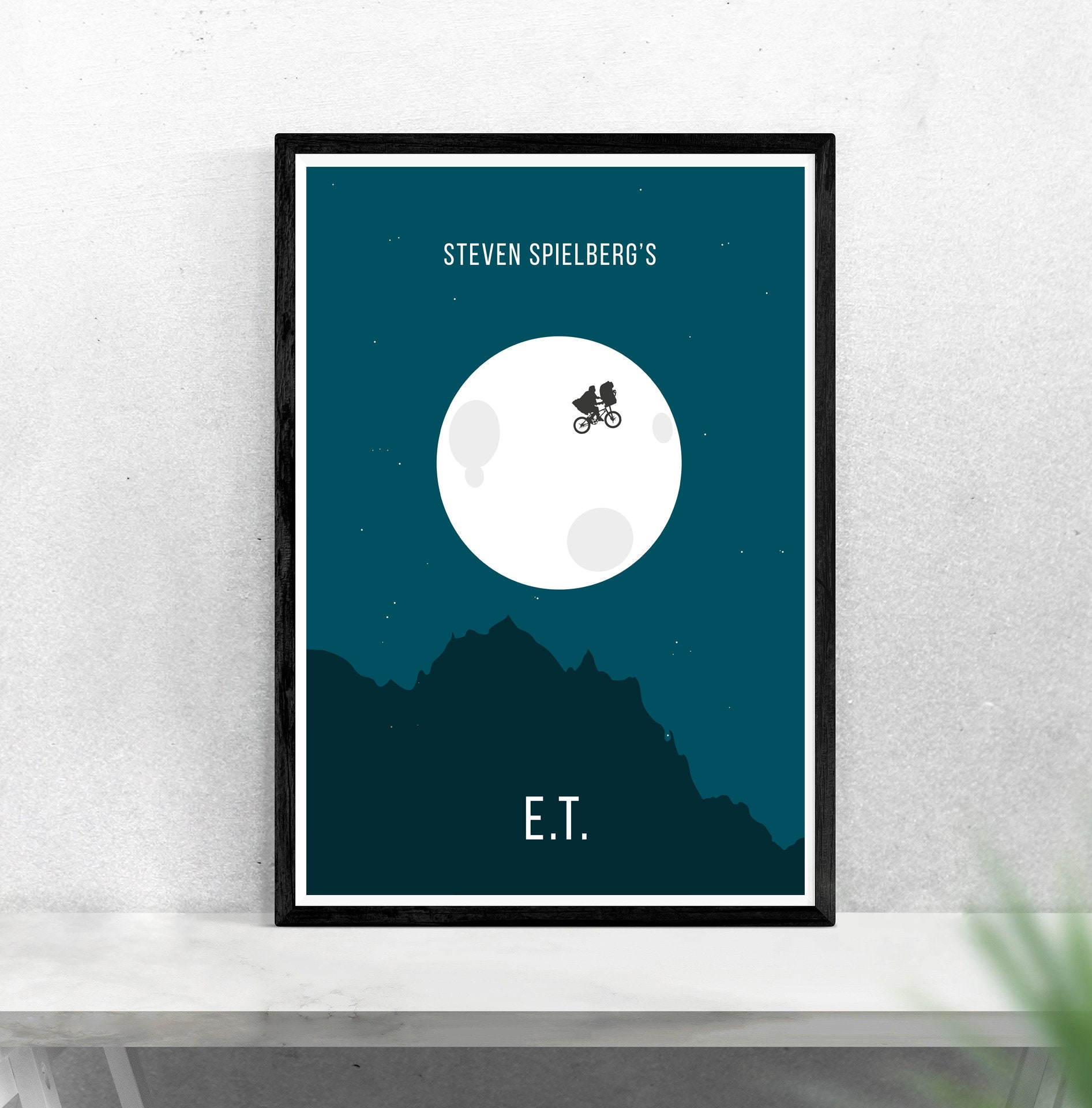 ET the Extra Terrestrial Poster E.T Poster E.T Movie Print - Etsy UK
