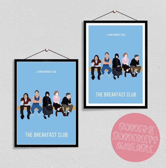 Breakfast Club Minimalist Poster