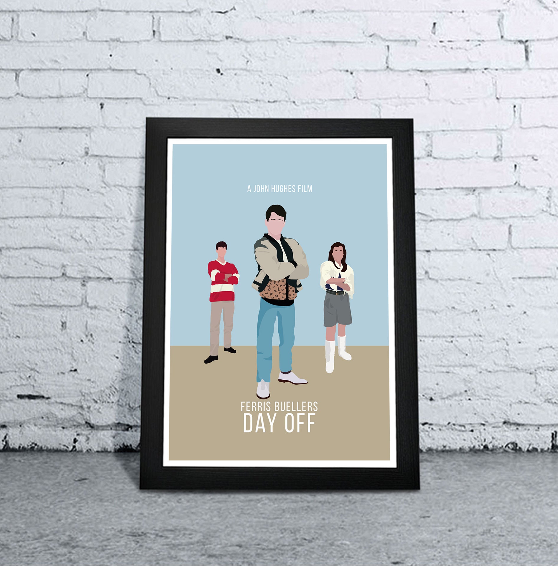 Ferris Bueller's Day off Movie Poster Ferris | Etsy