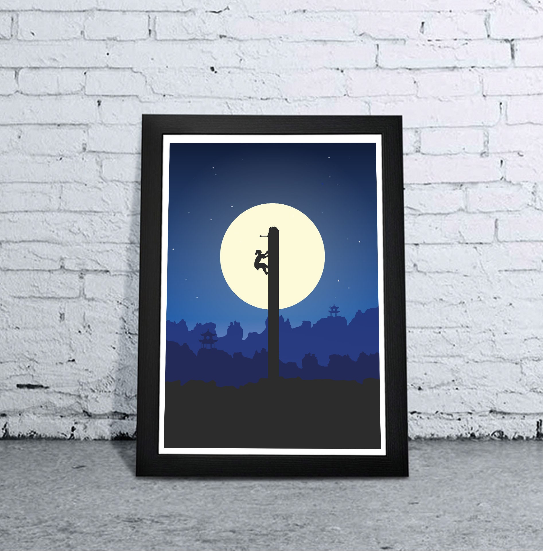Mulan Wall Art Inspired Minimalist Movie Poster / Print / | Etsy UK