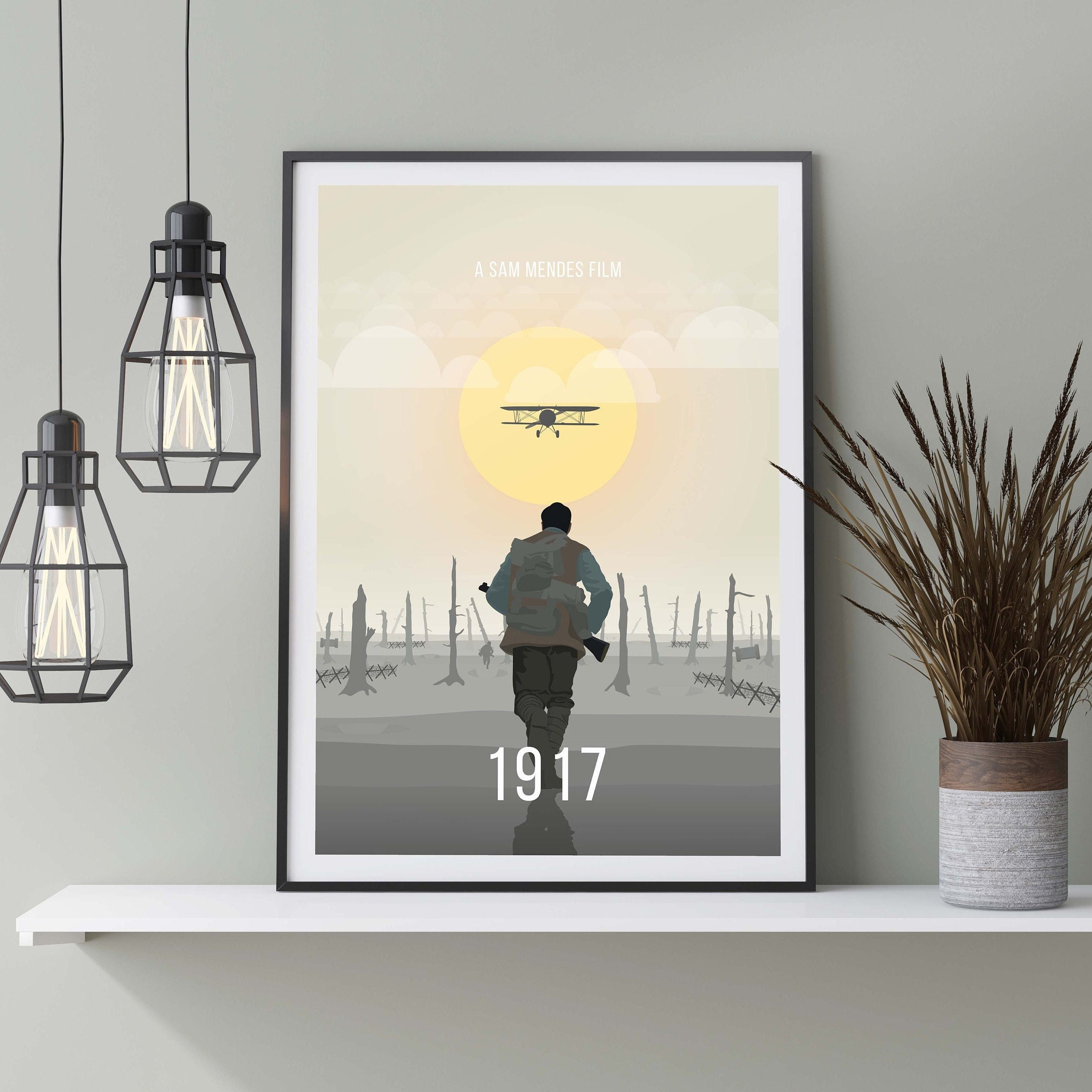 1917 Movie Poster 1917 Print Minimalist Style Movie Poster | Etsy