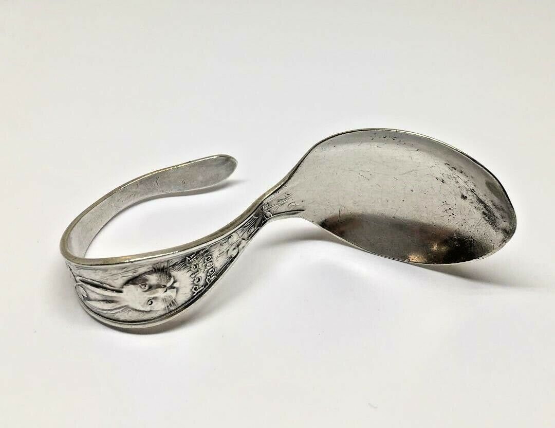 Vintage Rabbit Spoon - Etsy