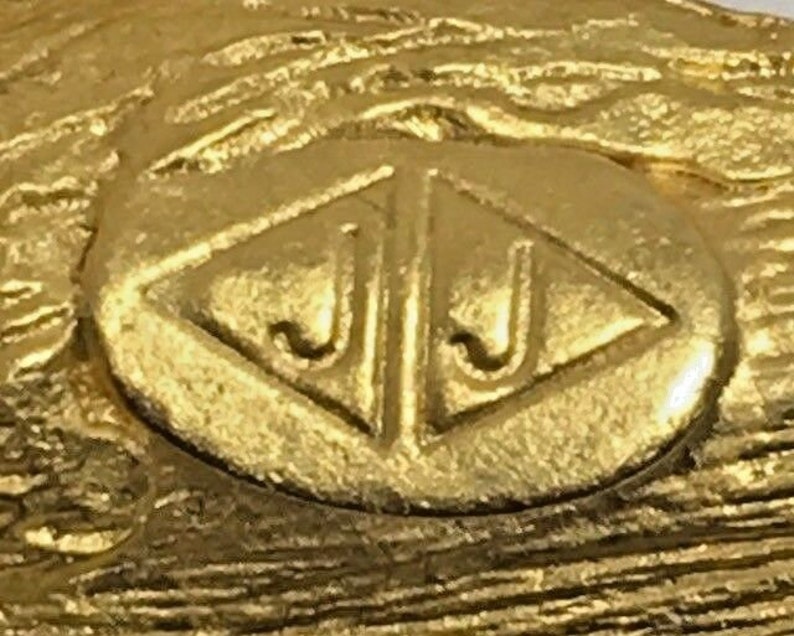 Very Rare Vintage Signed Judith Jack 18k Yellow Gold Vermeil & | Etsy