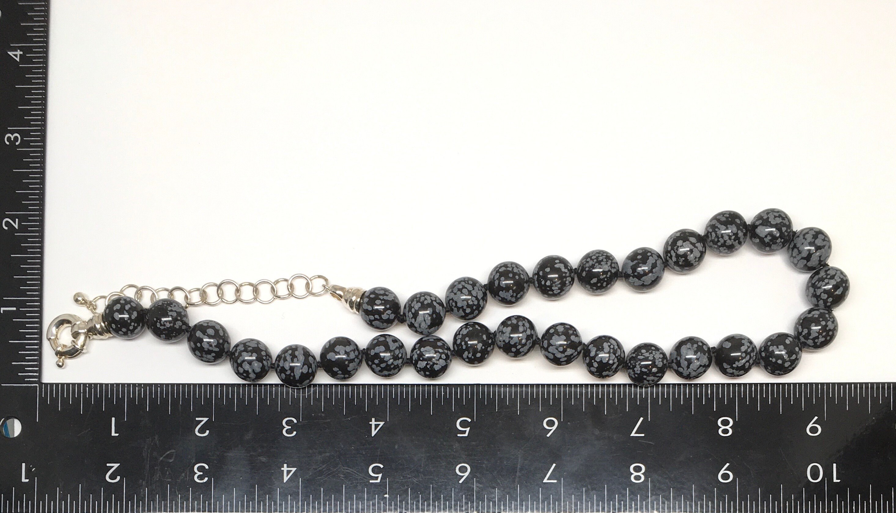 WK Whitney Kelly Black White Spotted Jasper 925 Sterling - Etsy