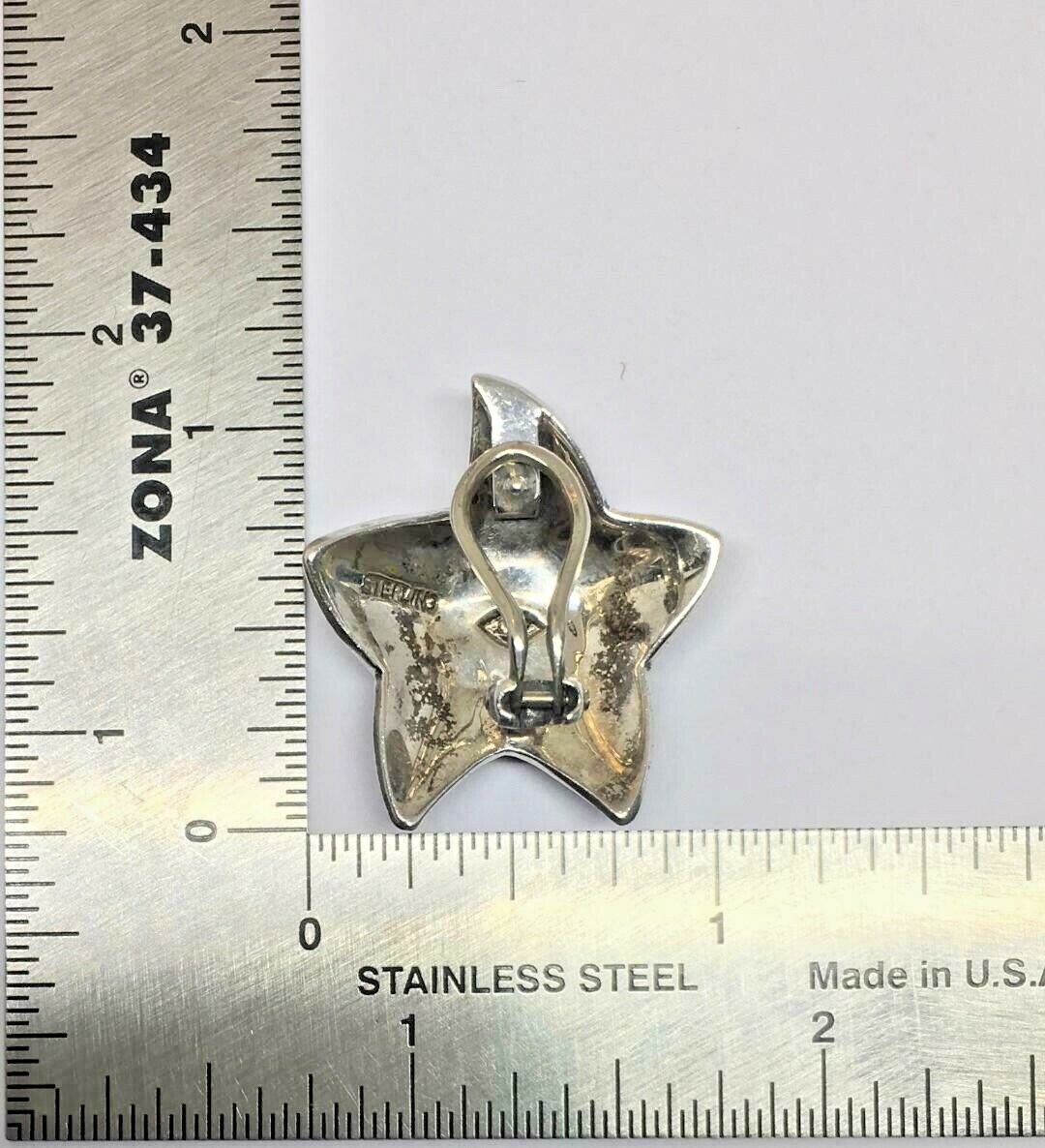 Vintage Judith Jack Sterling Silver Star Fish Marcasite Omega - Etsy