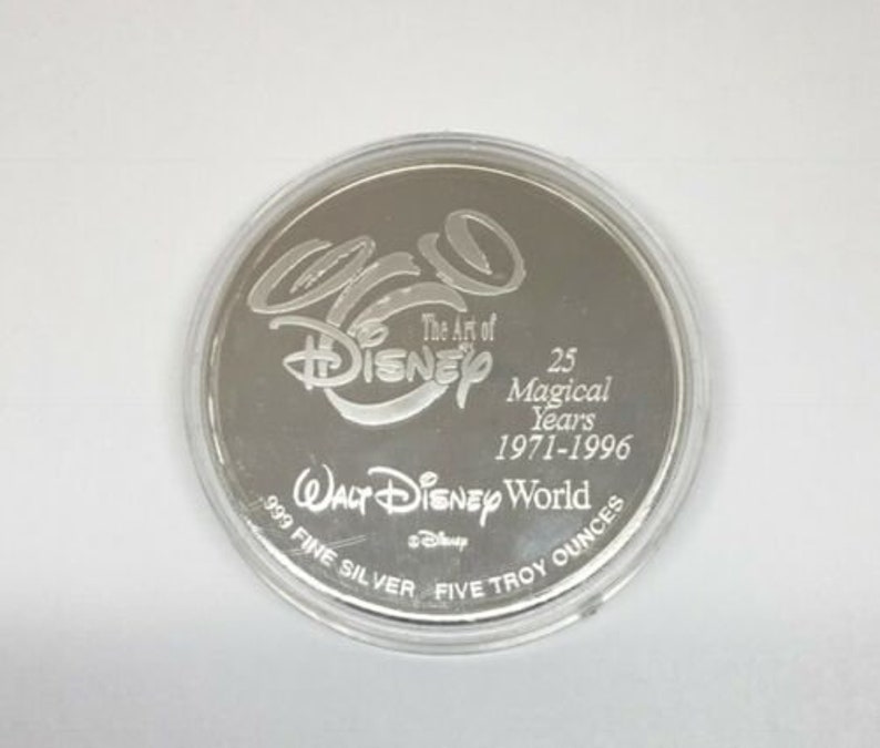 1971 1996 Walt Disney World 25 Magical Years Commemorative 5oz - Etsy