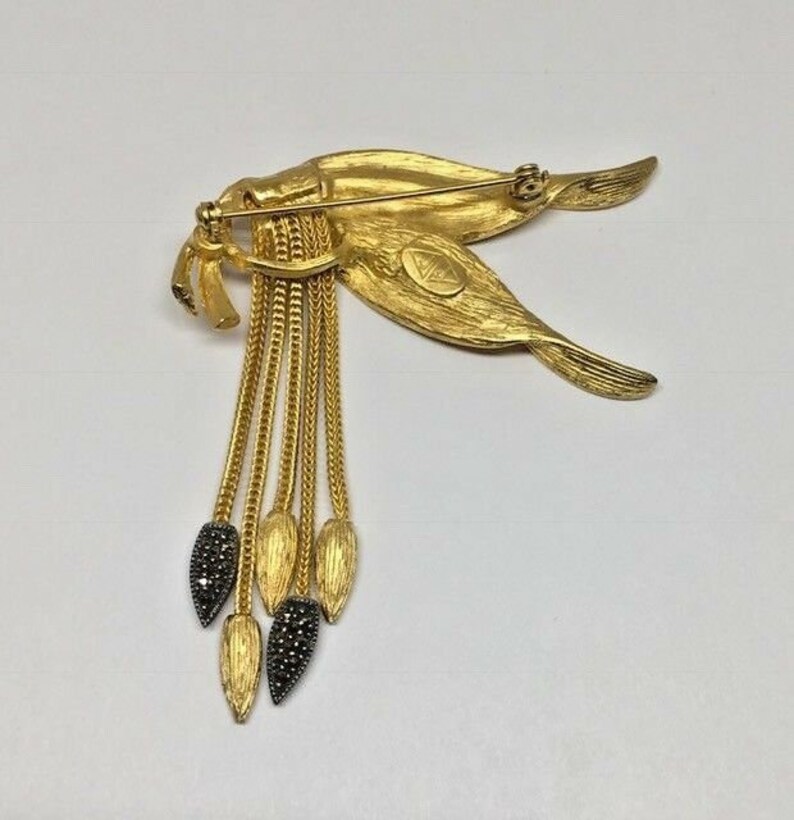 Very Rare Vintage Signed Judith Jack 18k Yellow Gold Vermeil & Sterling ...
