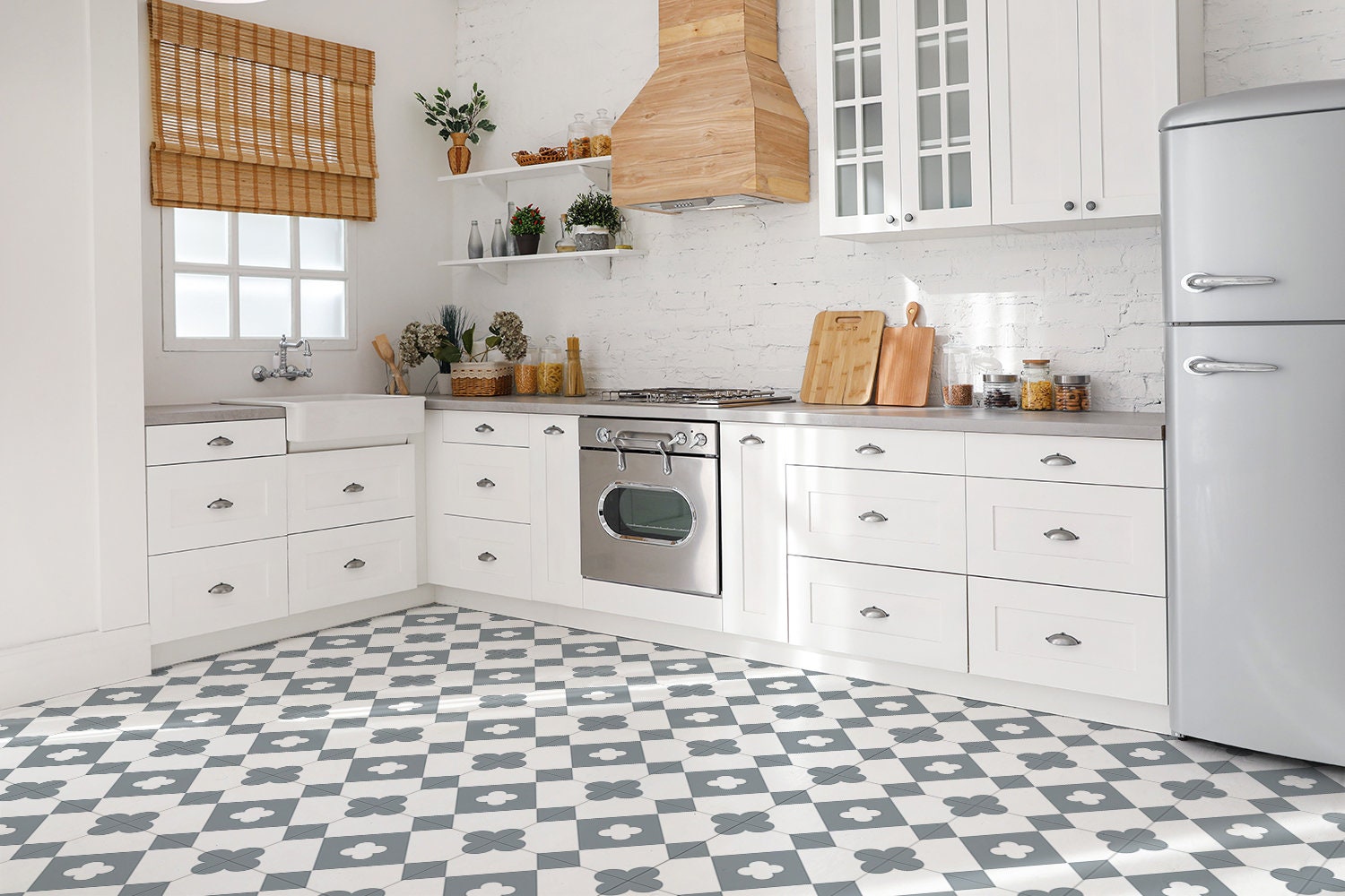 Diamond Pattern Floor Tile Designs