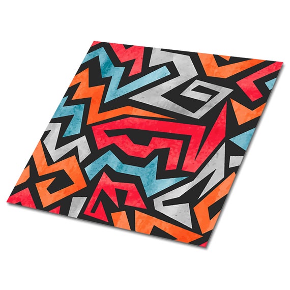 Graffiti Floor Tiles