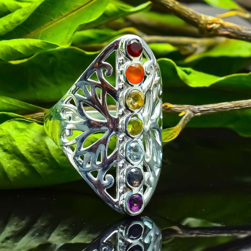 Chakra Ring - Etsy