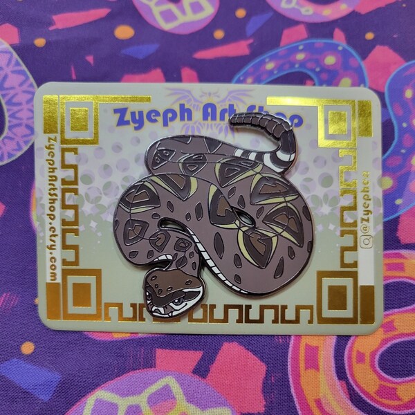 Snake Pin - Etsy