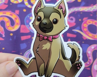 German Shepherd Sticker German Shepherd Clipart Animal Clipart Cute Dog ...