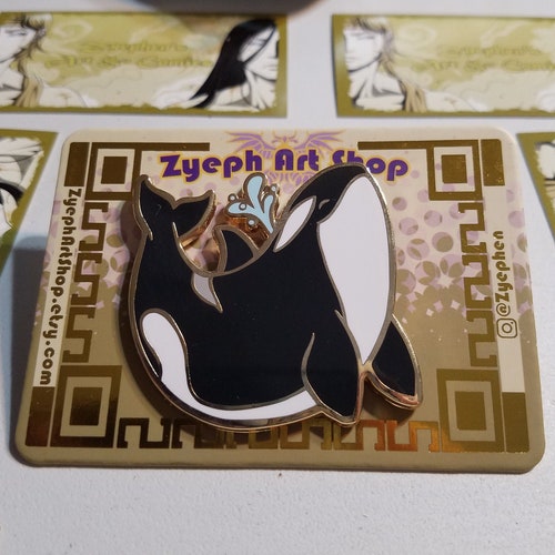 Sterling Orca Tie Tack Killer Whale Lapel Pin Under 15 - Etsy