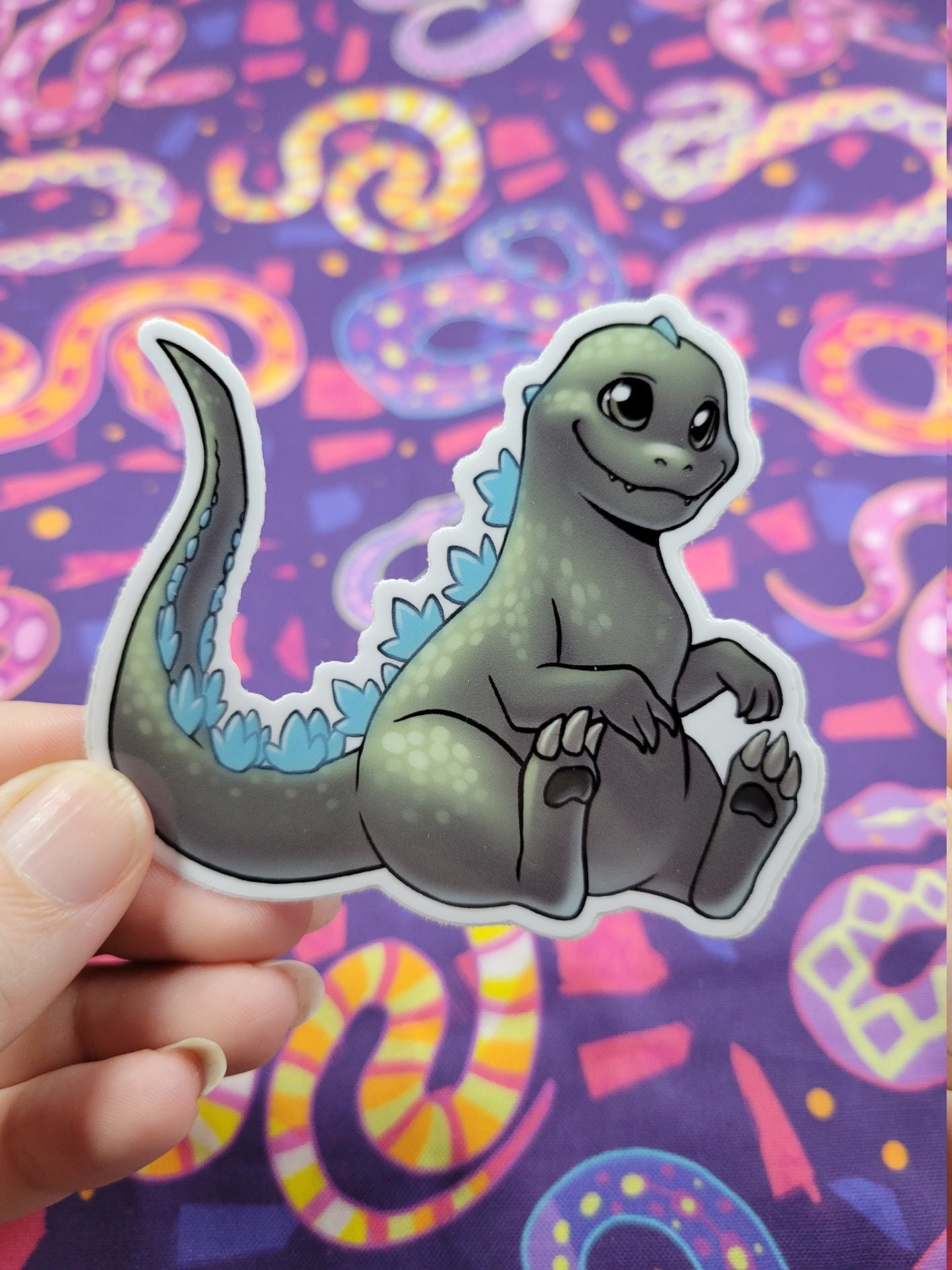 Godzilla Sticker - Etsy