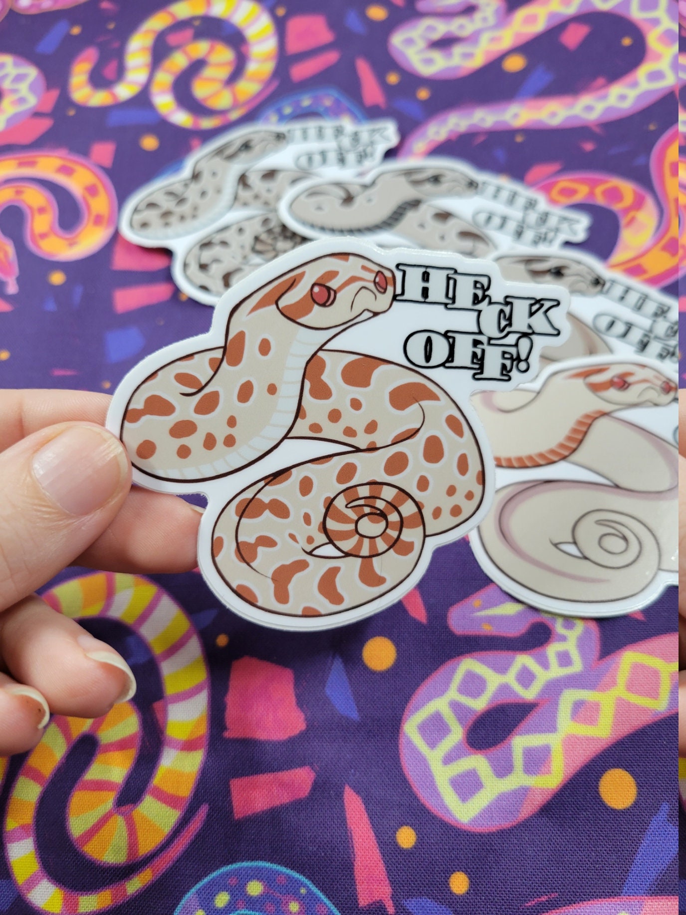 Hognose Snake Sticker - Etsy