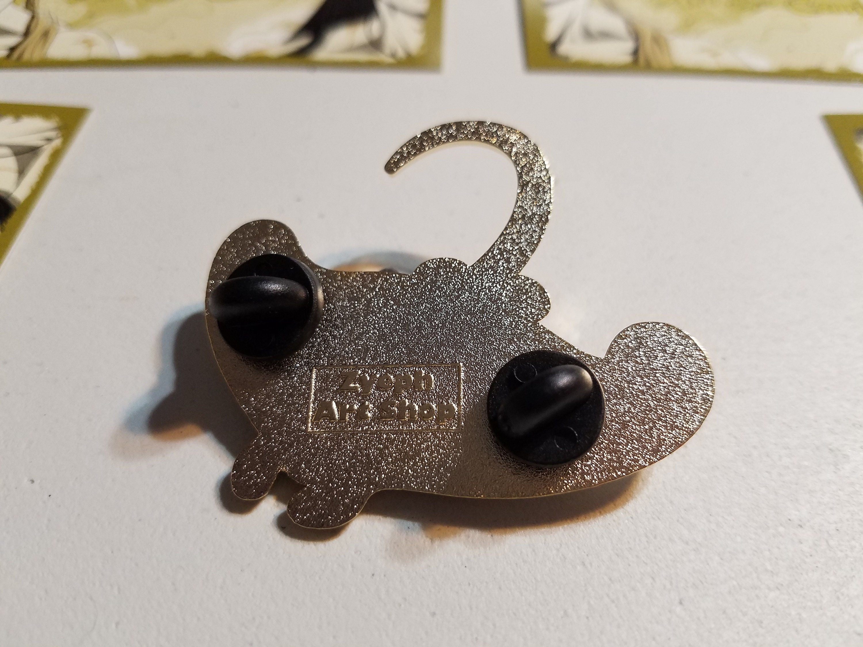 Manta Ray Enamel Pin - Etsy