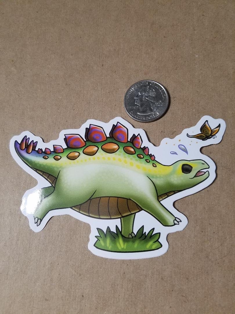 Stegosaurus Sticker | Etsy
