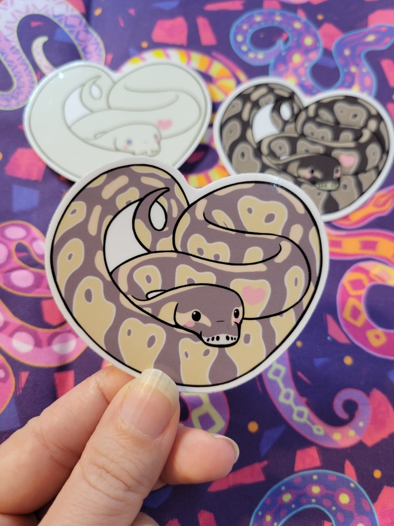 Ball Python Sticker - Etsy