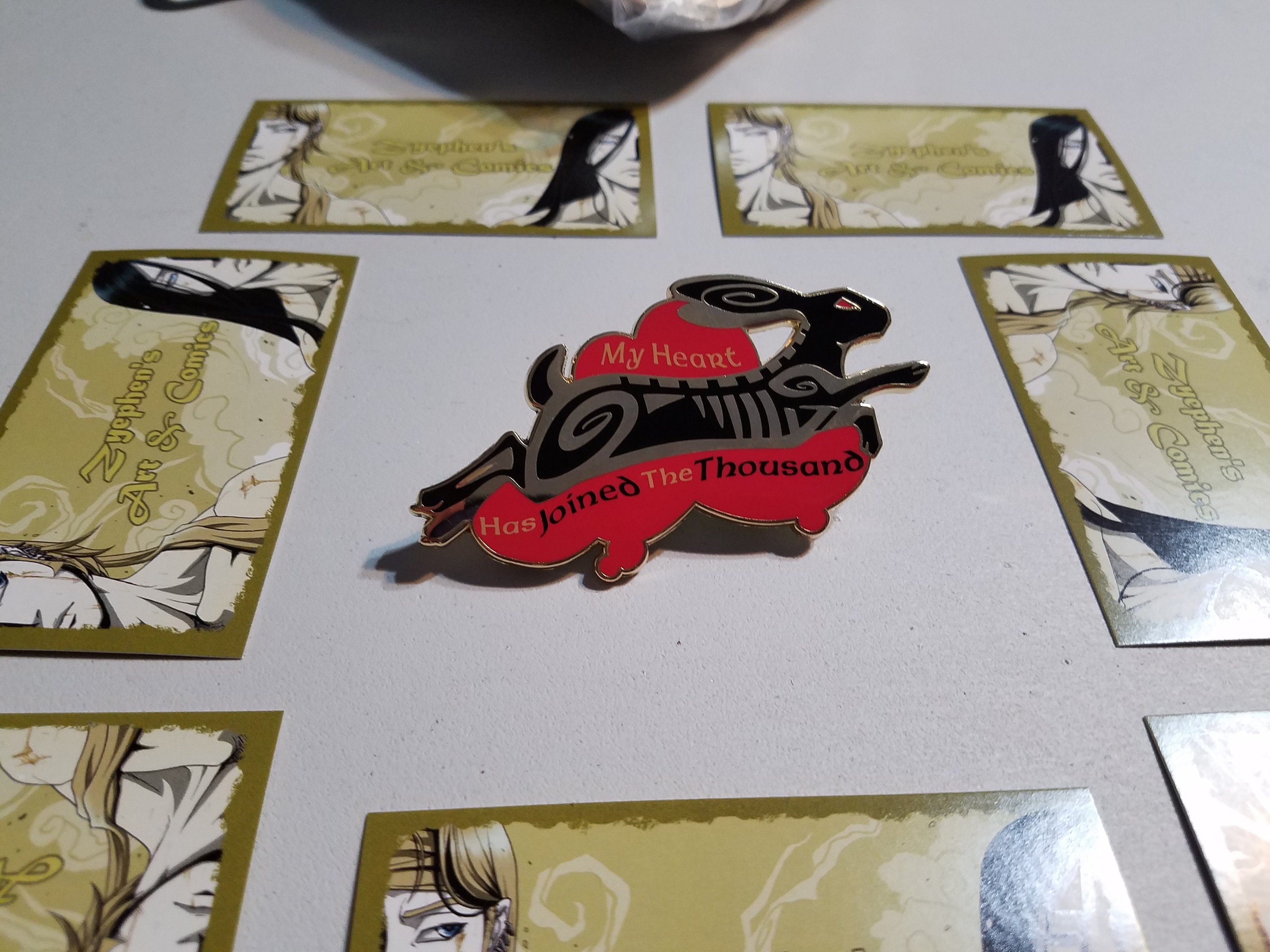 Black Rabbit of Inle' Enamel Pin - Etsy