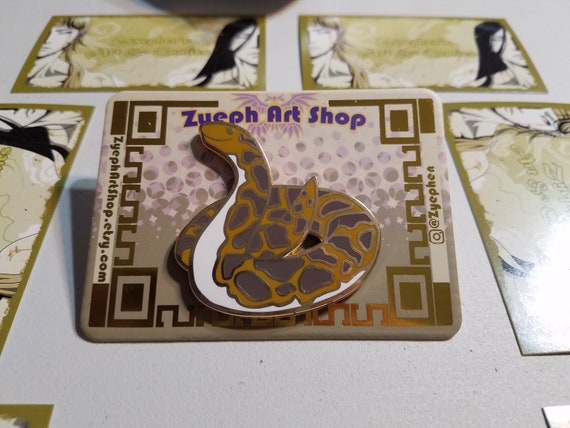 Sand Boa Enamel Pin - Etsy