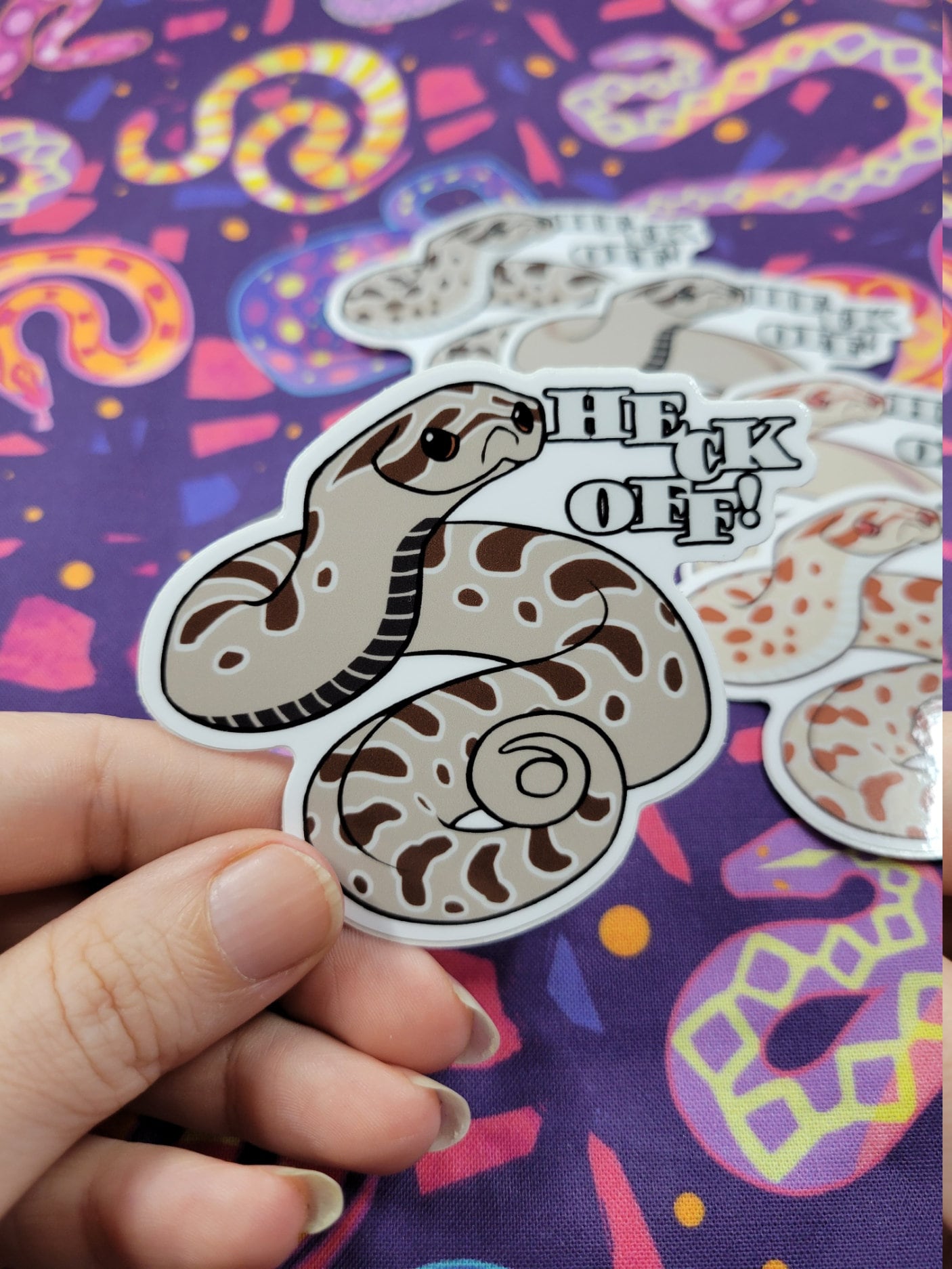 Hognose Snake Sticker - Etsy