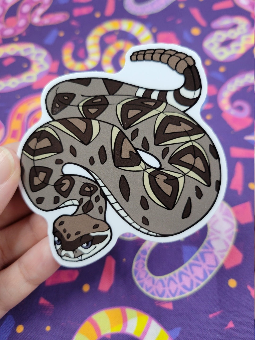Rattlesnake Sticker - Etsy