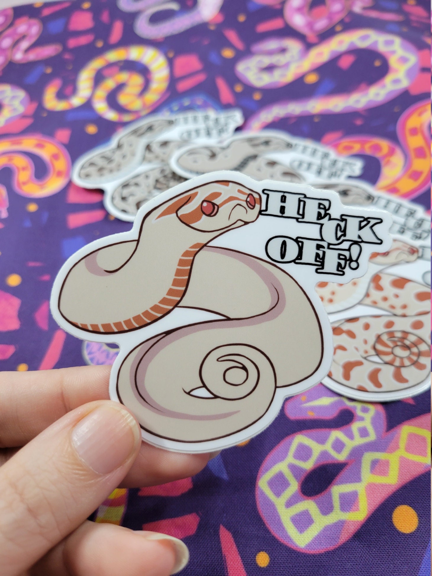Hognose Snake Sticker - Etsy