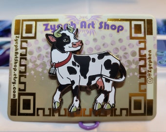 Cow Enamel Pin Farm Life Pin Dairy Milk Cute Soft Enamel - Etsy