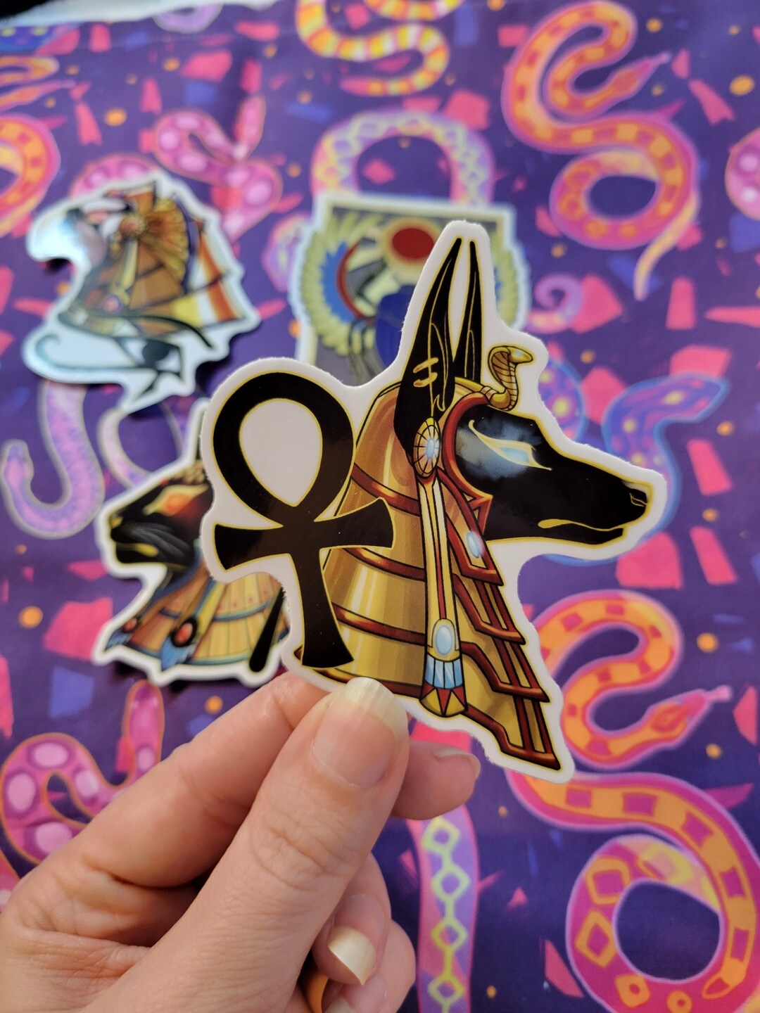 Anubis Sticker - Etsy