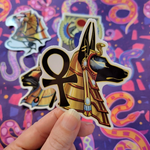 Anubis Sticker - Etsy