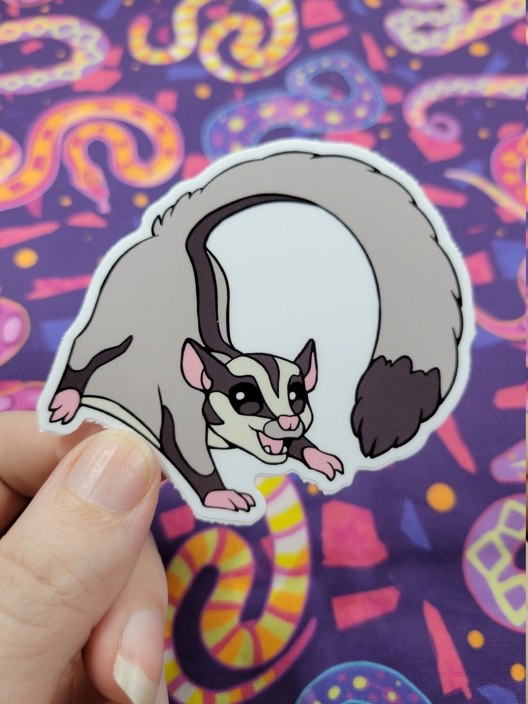 Sugar Glider Sticker - Etsy