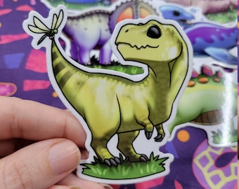 Happy T Rex Sticker JDM Car Slap Sticker Drift Rally Dub - Etsy