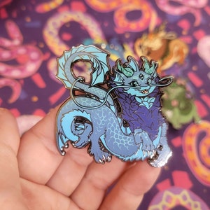 Elemental Dragon Enamel Pins - Etsy