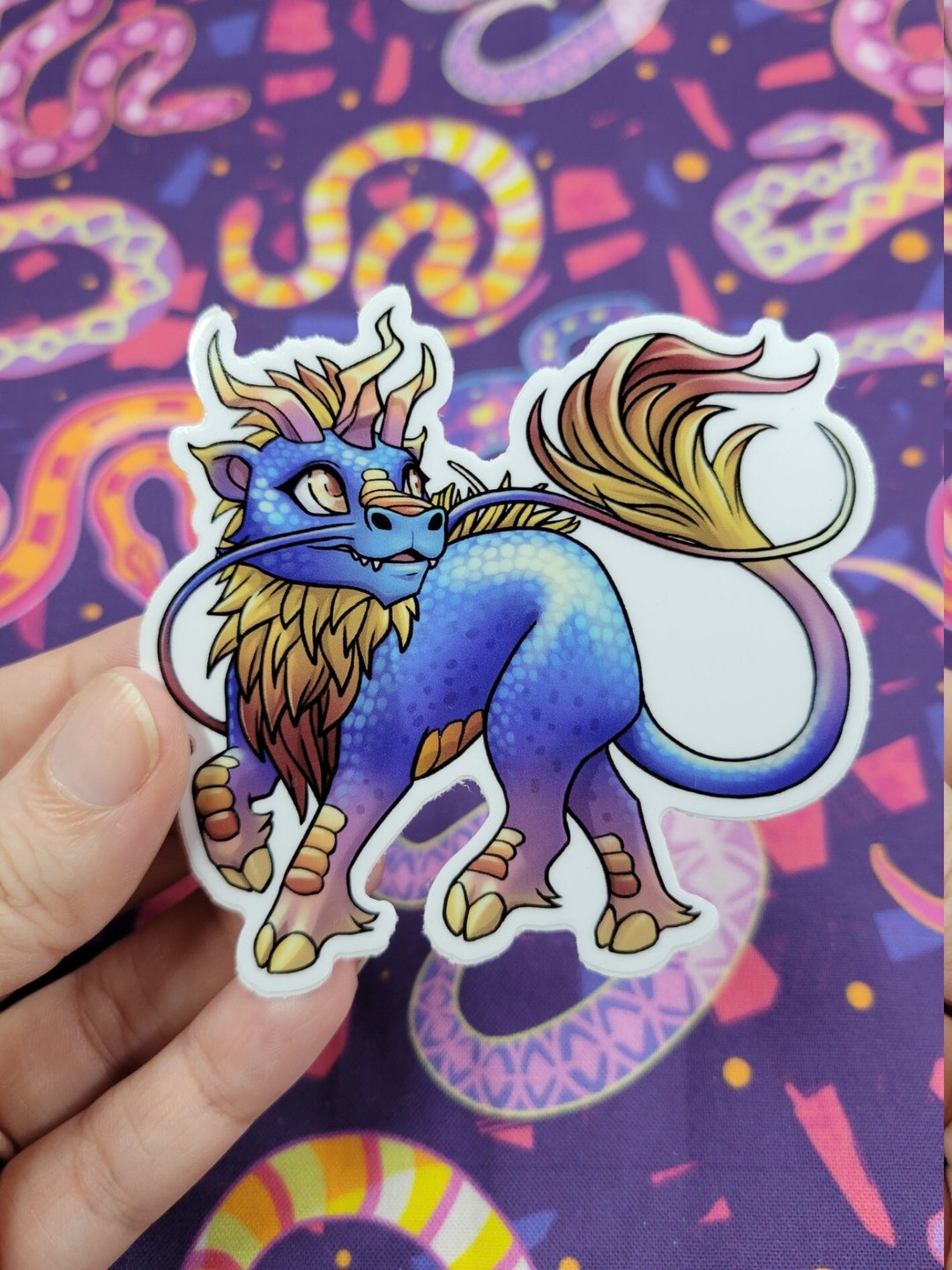 Kirin Sticker - Etsy