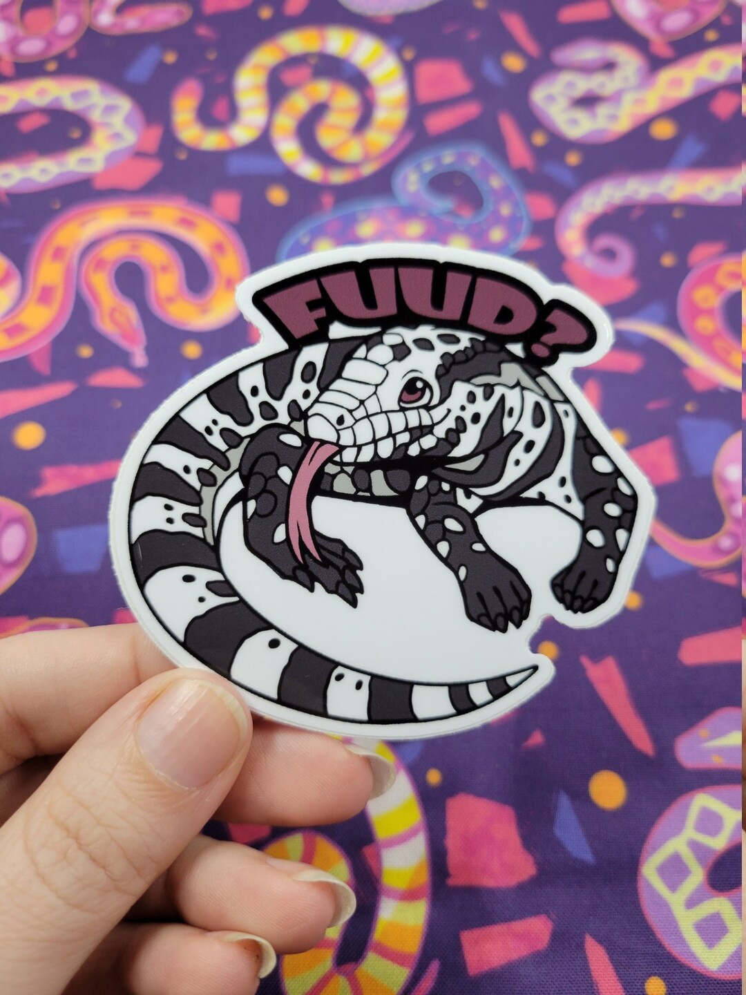 Argentine Tegu Sticker - Etsy