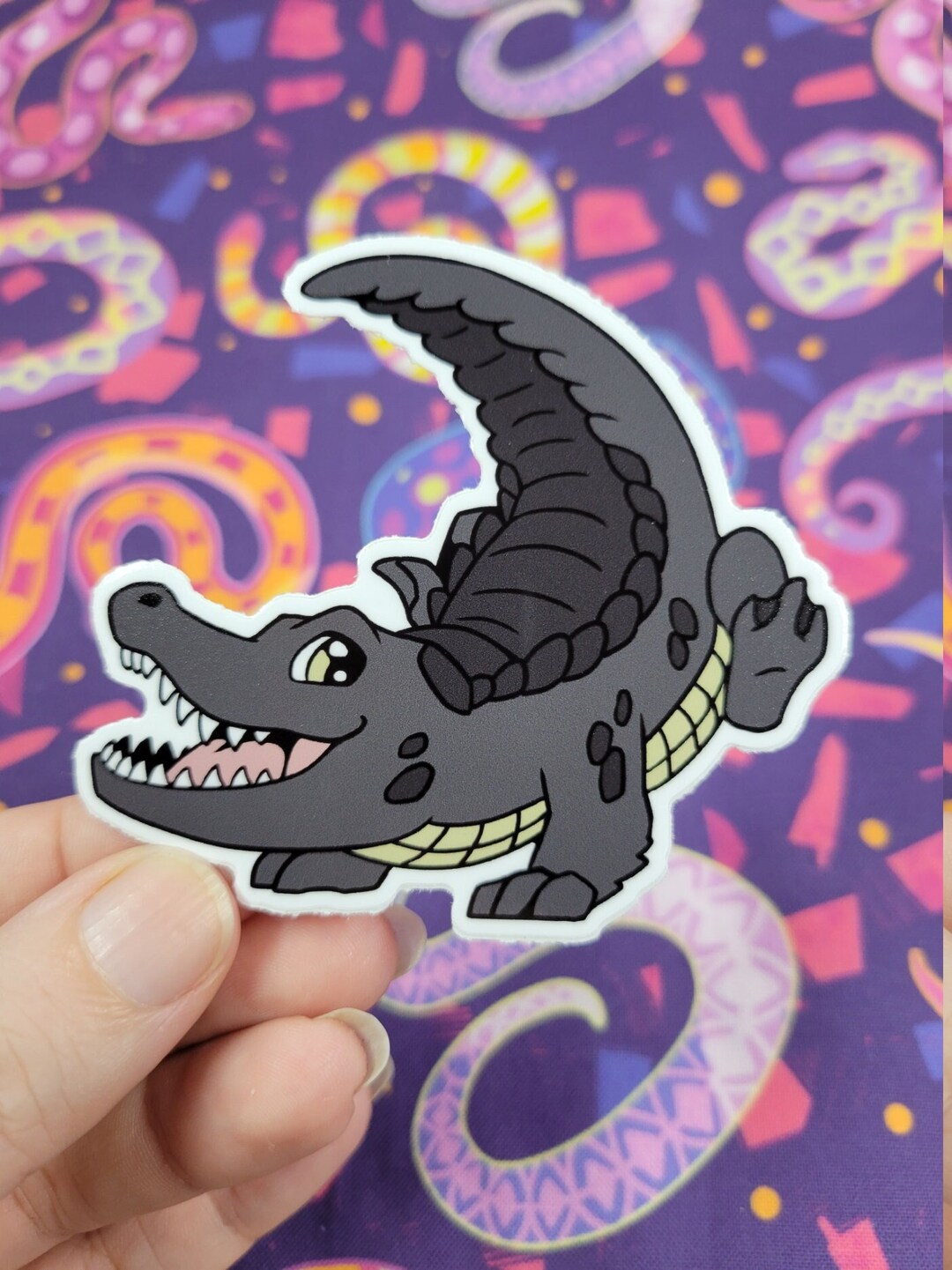 Alligator Sticker - Etsy