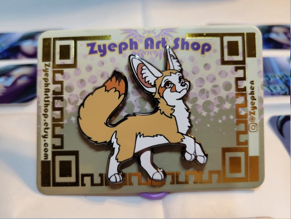 Fennec Fox Enamel Pin | Etsy