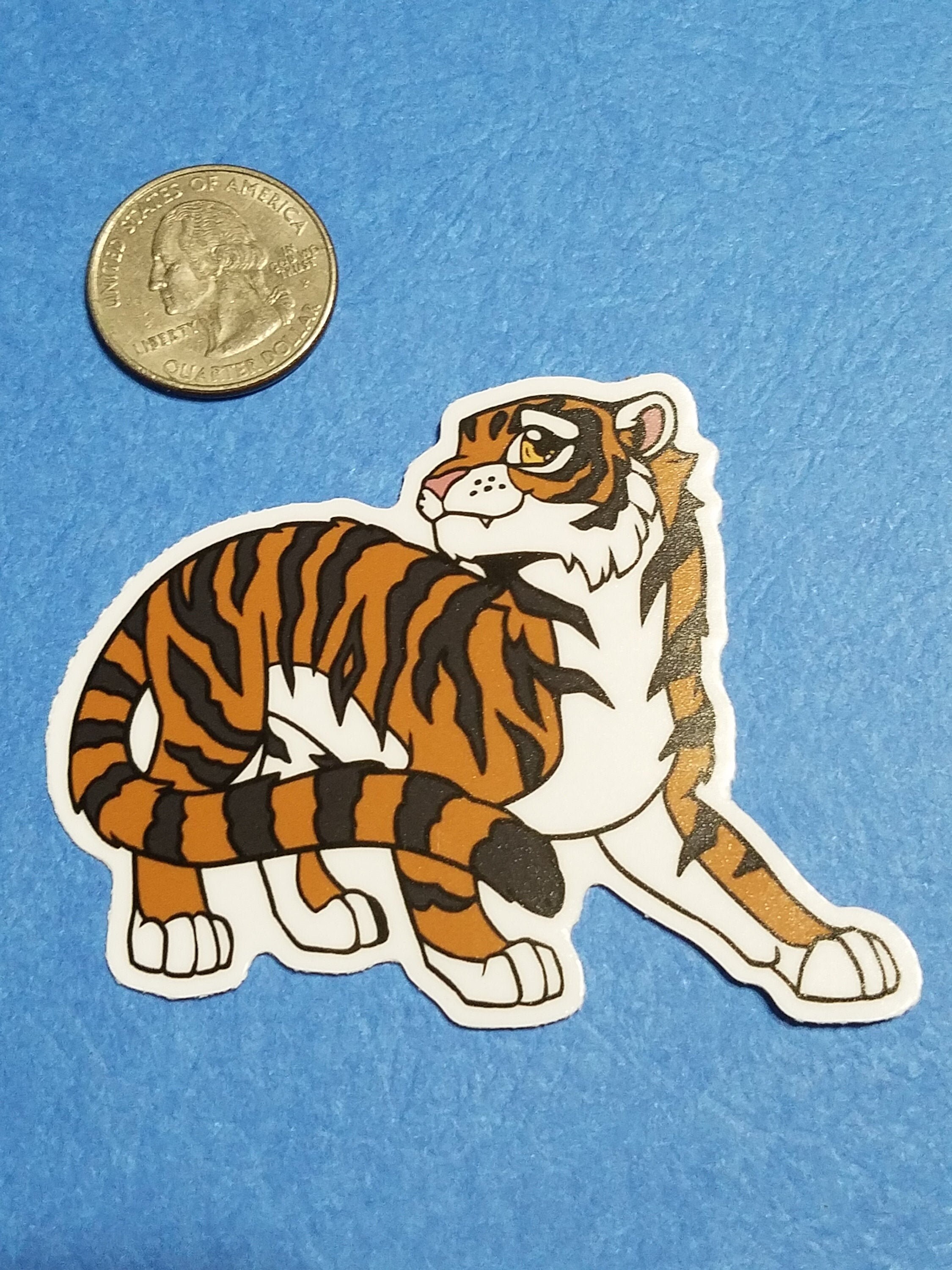 Tiger Sticker | Etsy