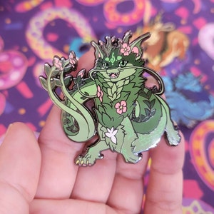 Elemental Dragon Enamel Pins - Etsy