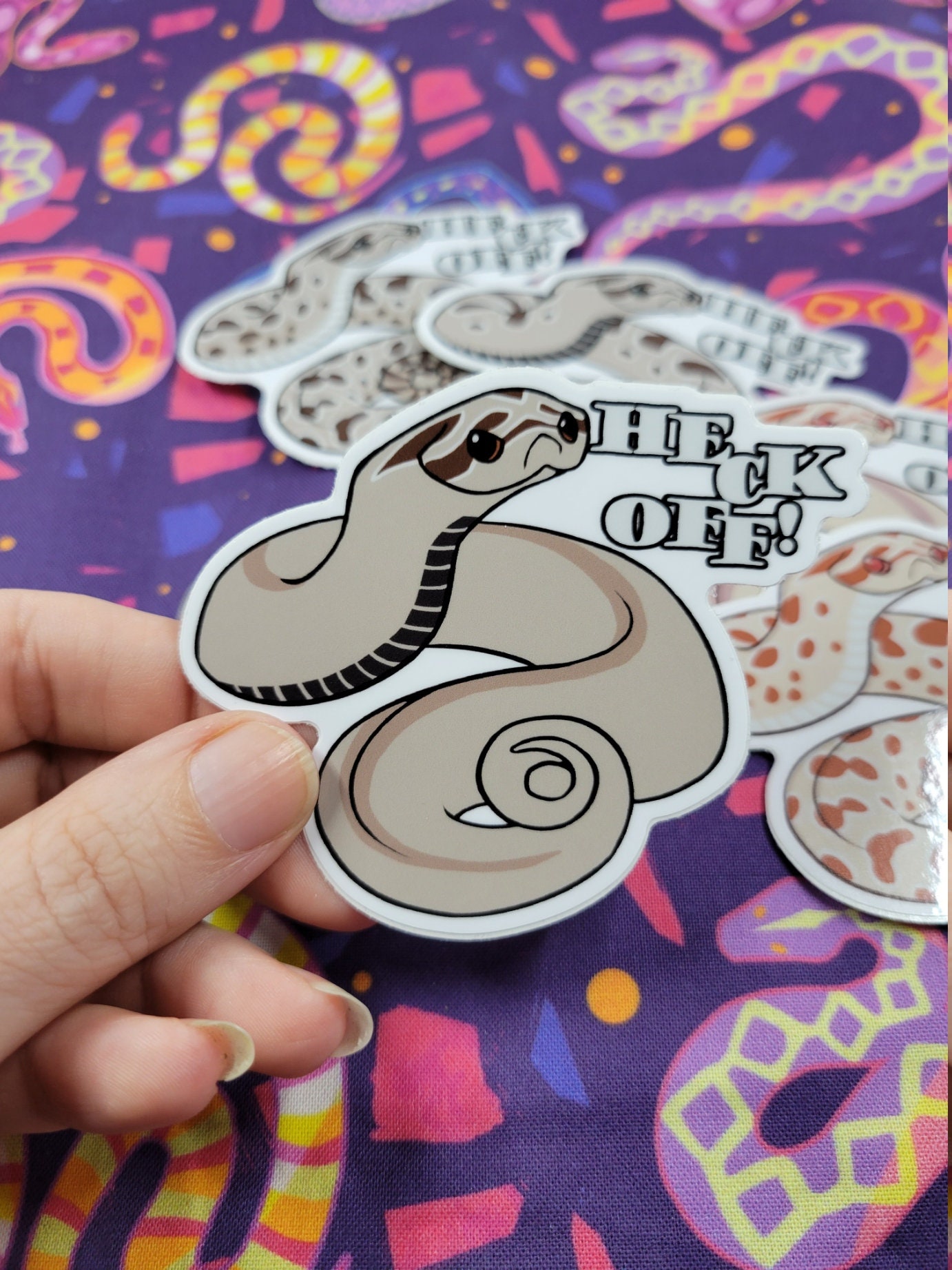 Hognose Snake Sticker - Etsy