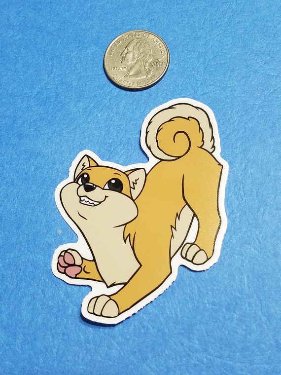Shiba Inu Sticker | Etsy