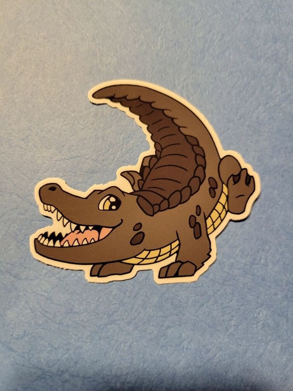 Alligator Sticker | Etsy