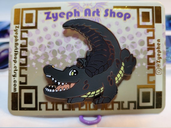 American Alligator Enamel Pin | Etsy