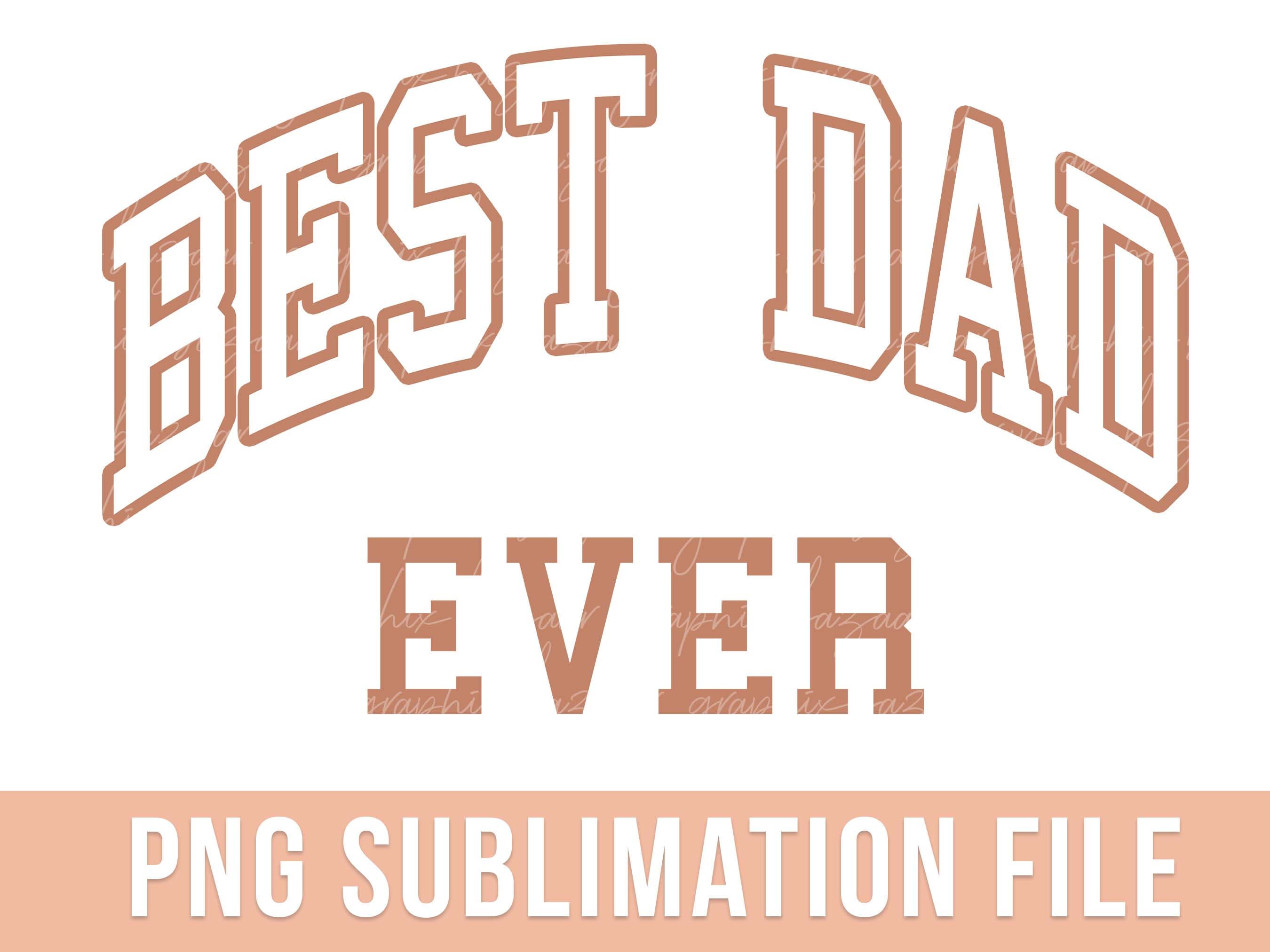 El mejor papá de la historia PNG Preppy Dad Shirt Sublimation - Etsy España