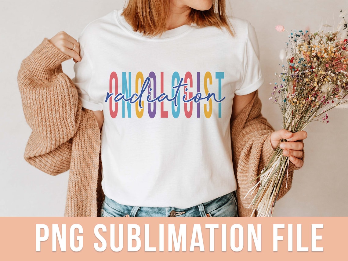 Radiation Oncologist PNG Multicolored Oncologist Doctor - Etsy
