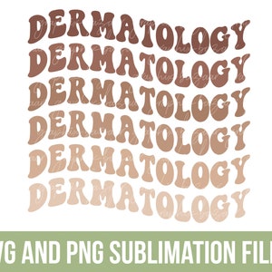 Dermatology SVG Coffee Gradient Dermatologist PNG Sublimation Design ...
