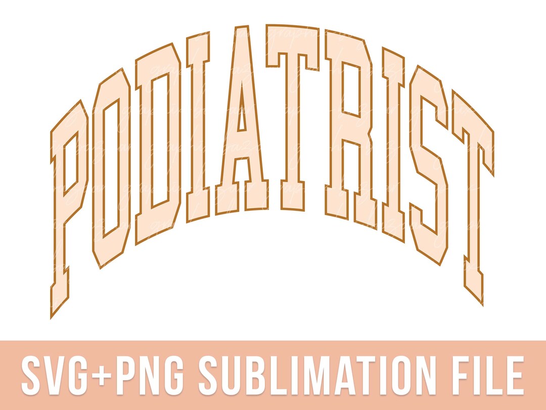 Preppy Podiatrist PNG Foot Doctor Sublimation Design Graduate Doctor ...