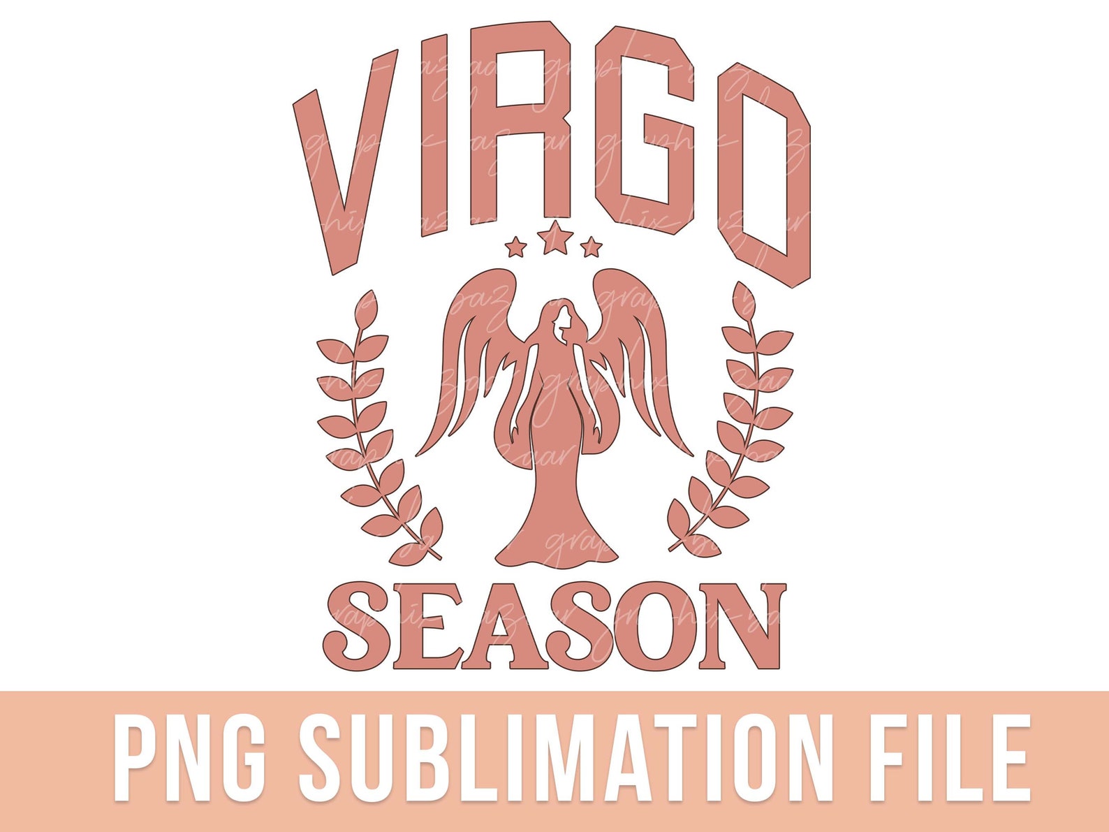 Virgo Season PNG Virgo Star Sign Sublimation Design Celestial | Etsy